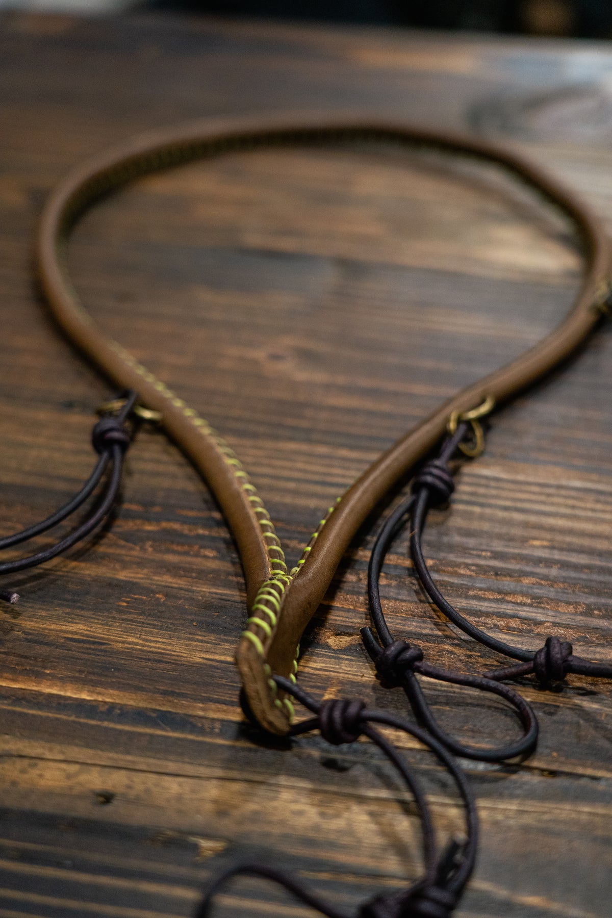 Leather Duck Call Lanyard