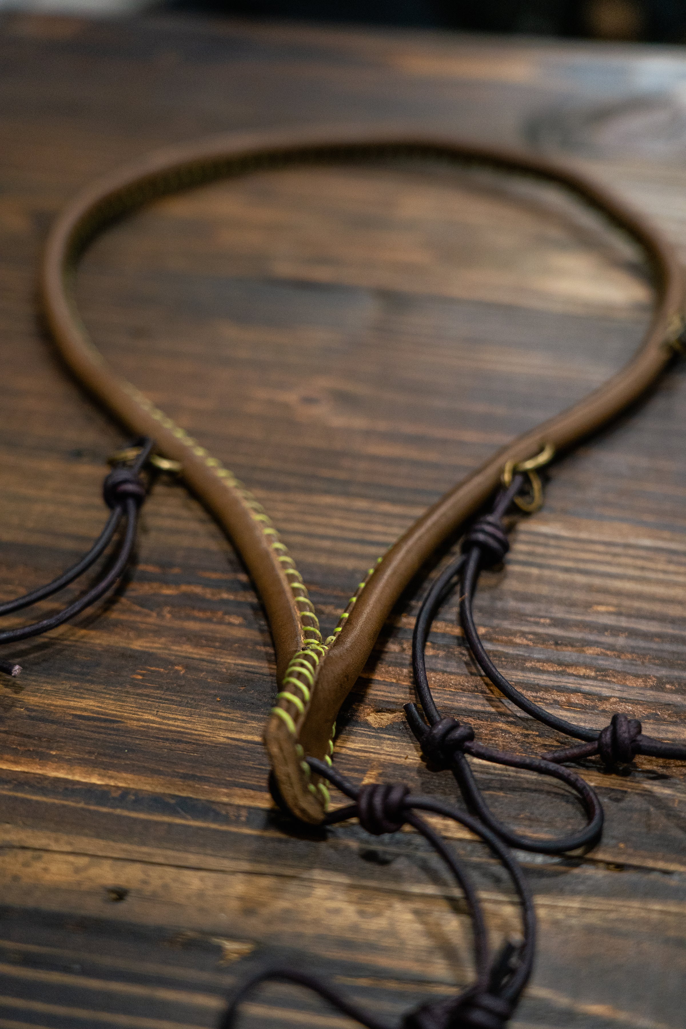 Leather Duck Call Lanyard