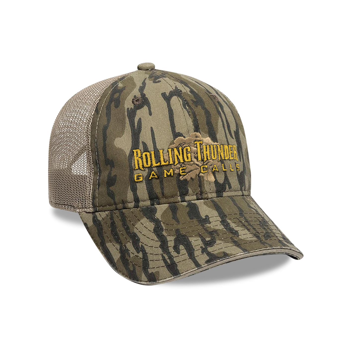 Classic Logo Unstructured Mesh Back Hat