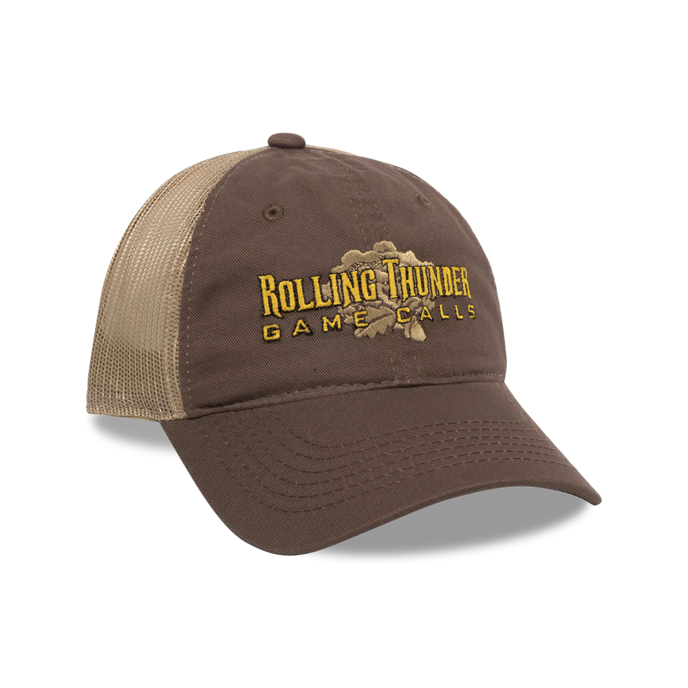 Classic Logo Unstructured Mesh Back Hat